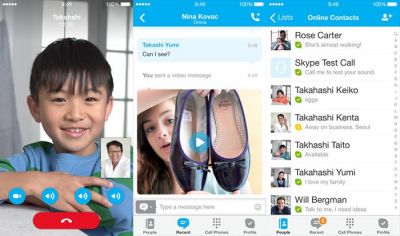 Skype le da la bienvenida a iOS 7 con un nuevo diseño