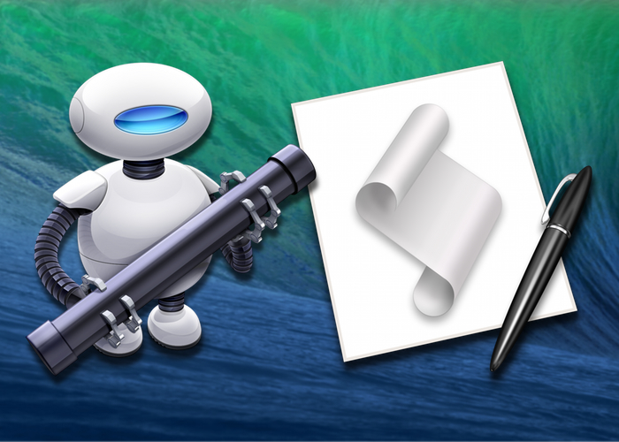 AppleScripts y Automator en OS X Mavericks
