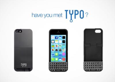 Typo iPhone Keyboard Case, un teclado físico para tu iPhone
