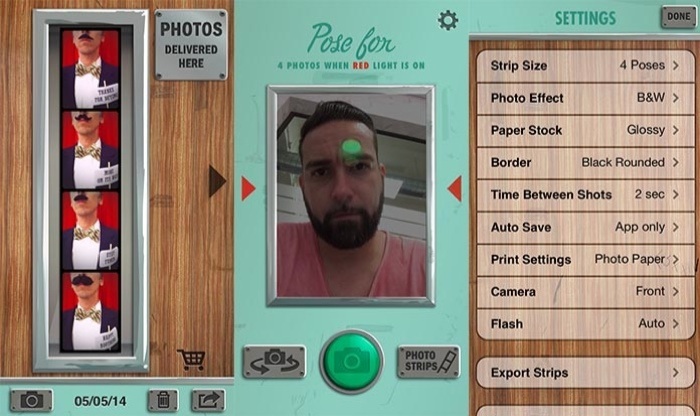 Pocketbooth, convierte tu iPhone en un fotomatón