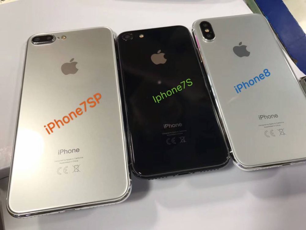 Así serán los tres modelos de iPhone que Apple presentará este año